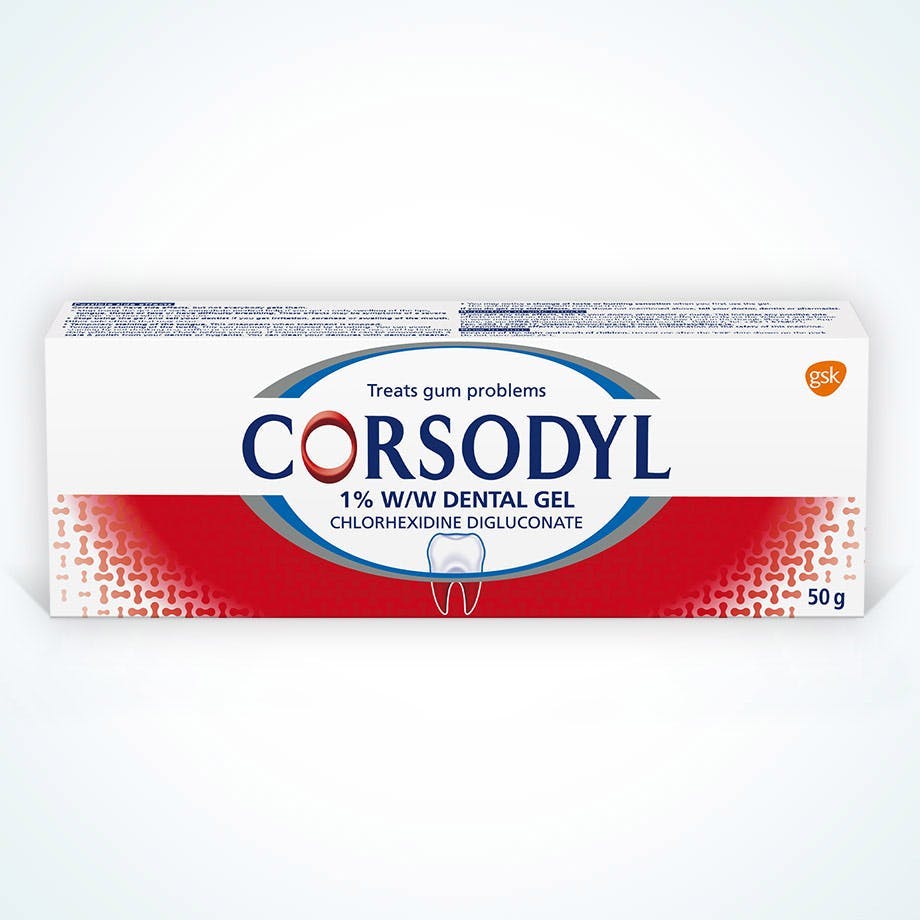 Corsodyl Dental Gel 50g | Oral Care | Gum Disease Treatment