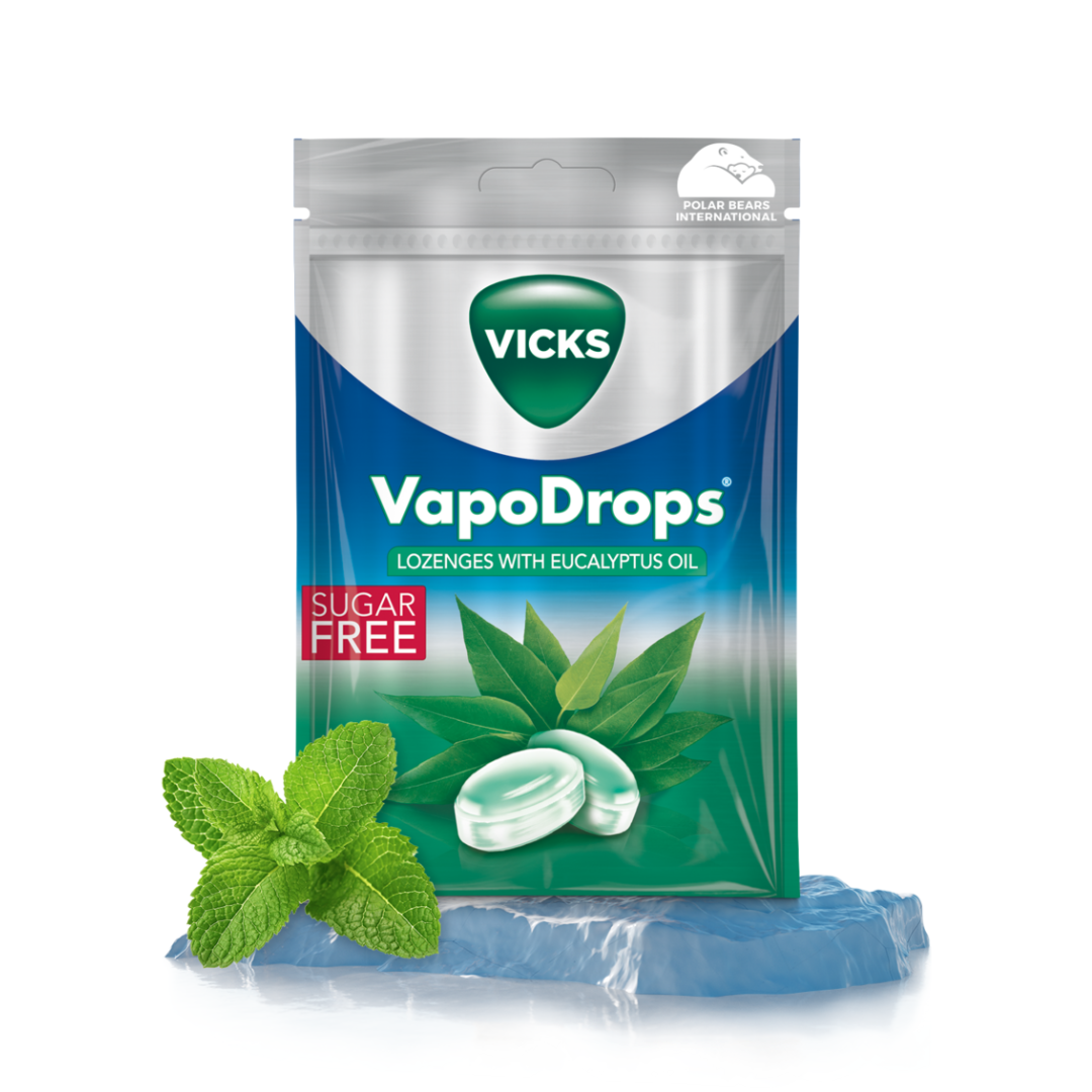 Buy Vicks VapoDrops Eucalyptus - Vicks CoughDrops Online in Uk