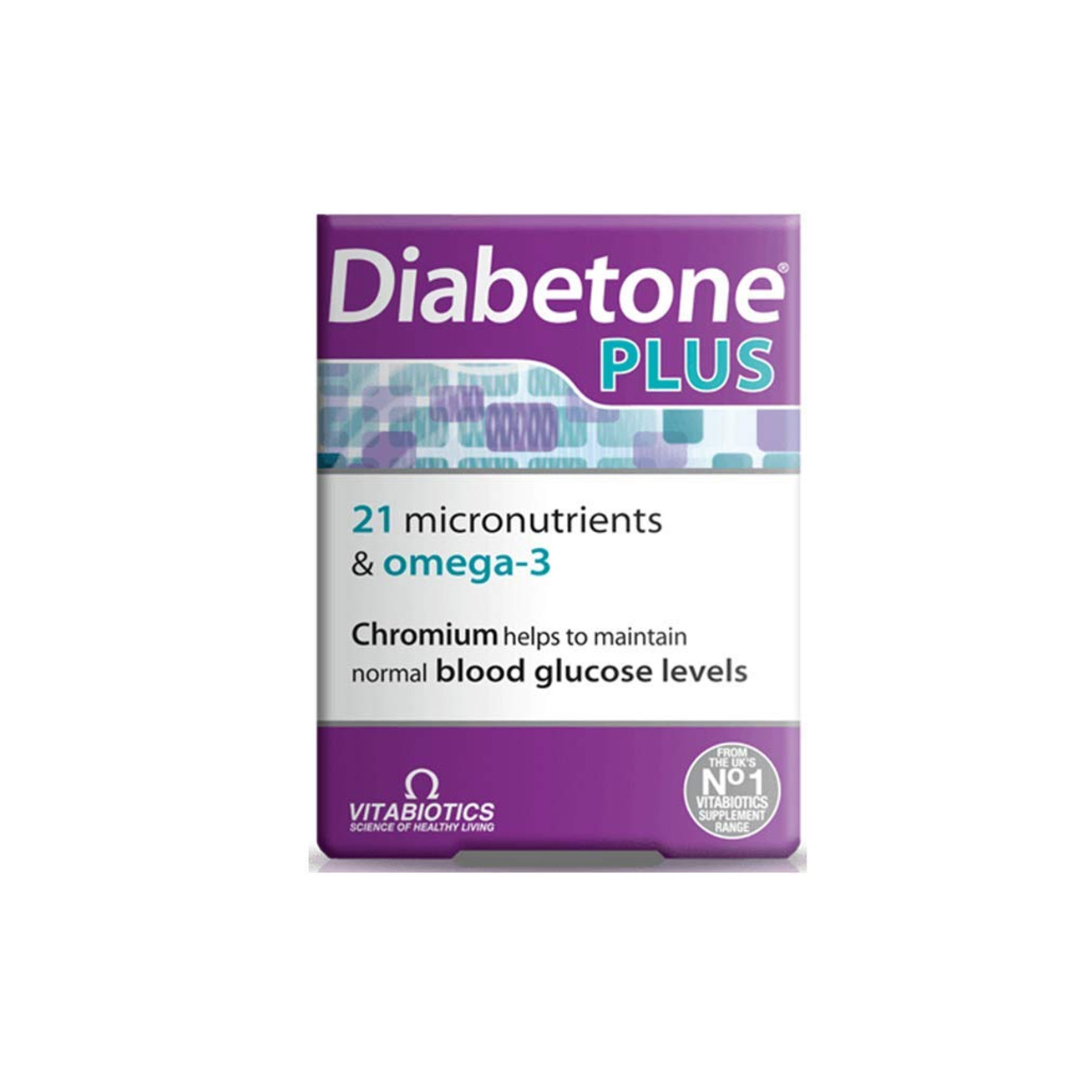 Vitabiotics Diabetone Plus 56 Tablets/Capsules (D)