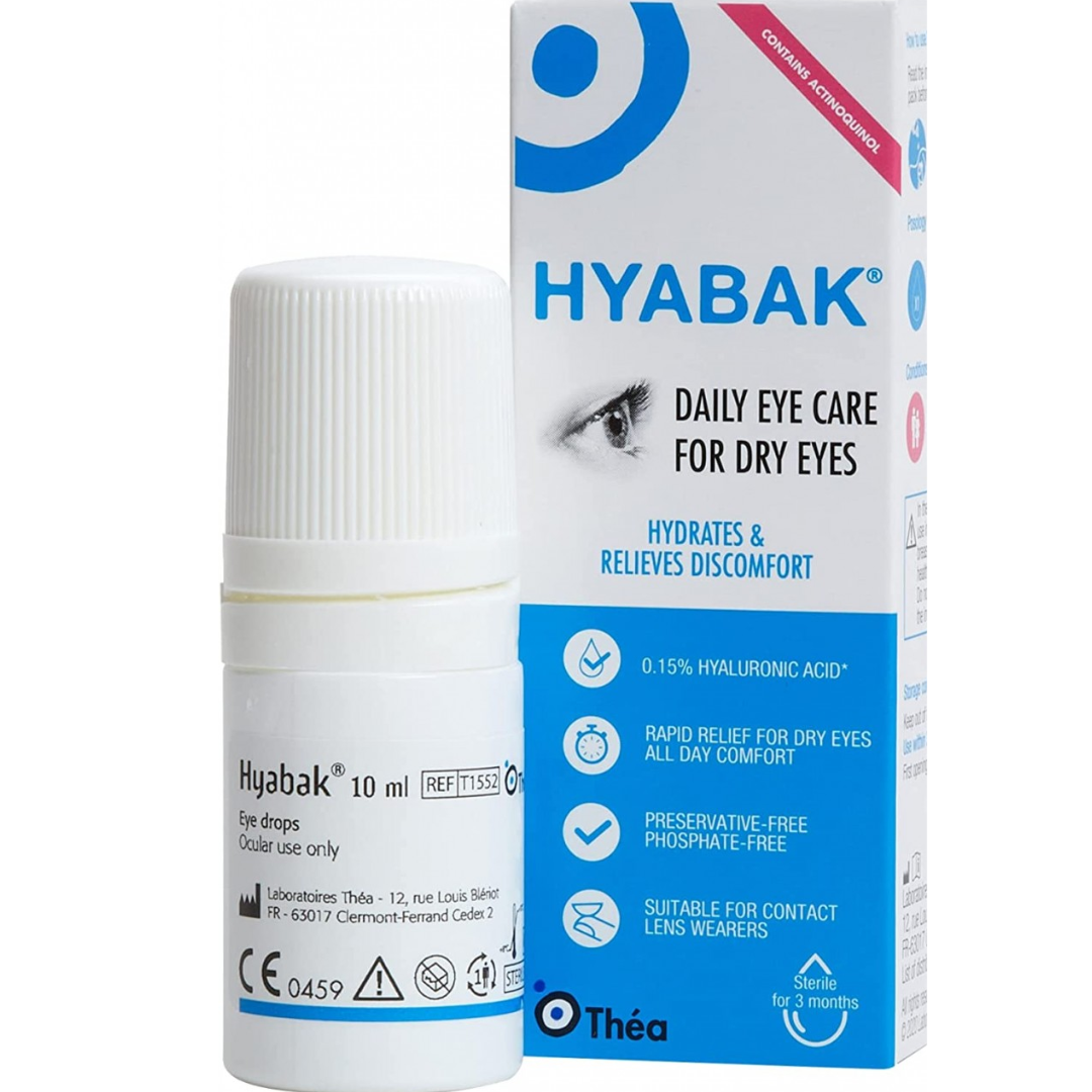 Hyabak Eye Drops 0.15% 10ml