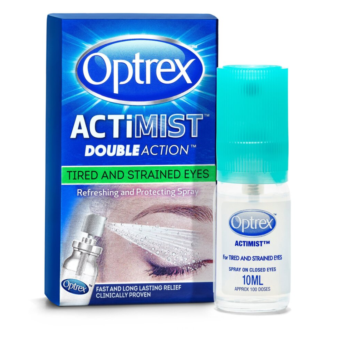 Optrex Double Action Drops for Dry and Tired Eyes | Itchy Eyes Hay Fever