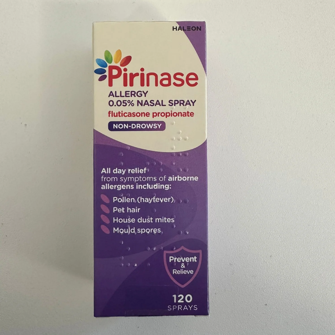 Pirinase Hayfever Relief 0.05% Nasal Spray, 120 Sprays