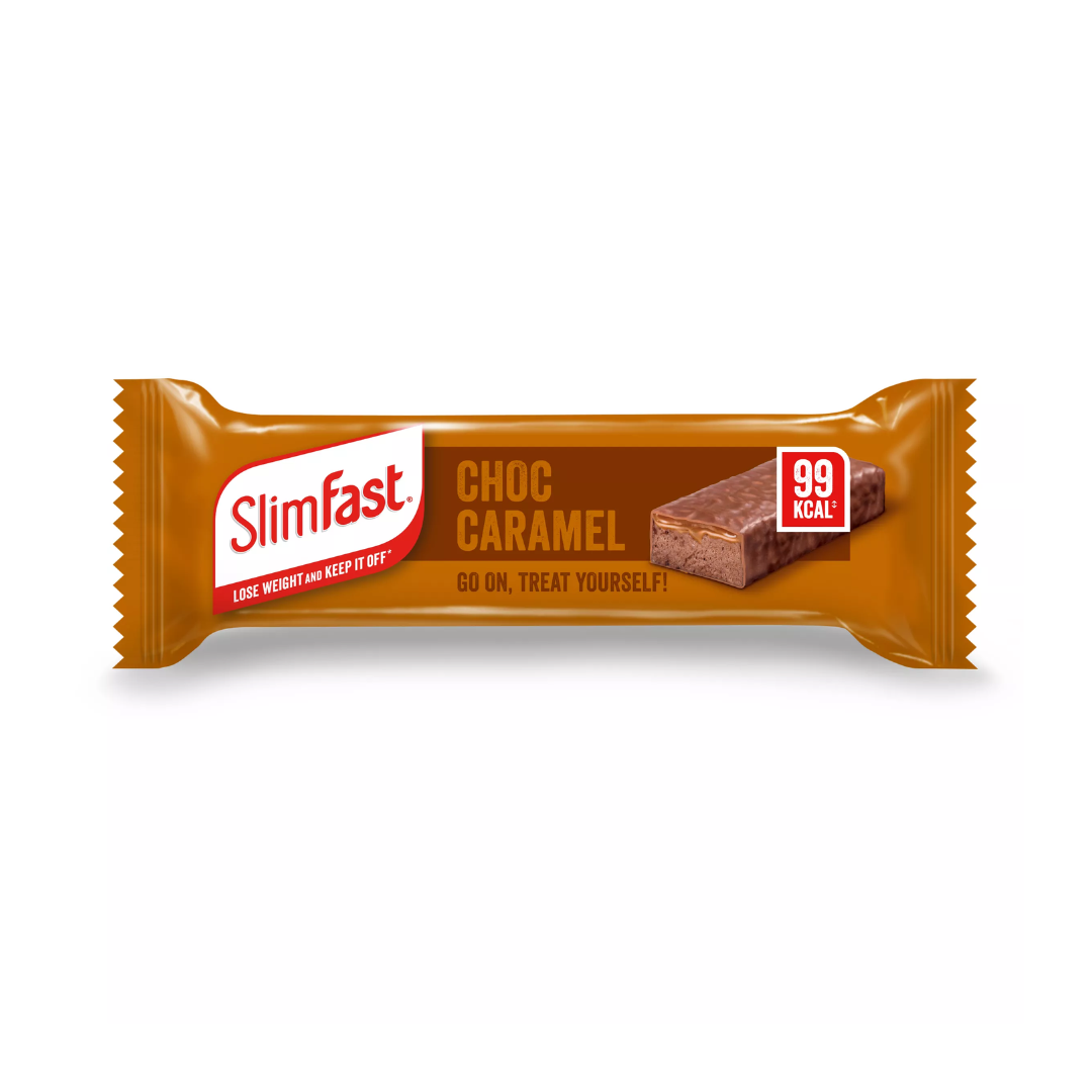 Buy Slimfast Chocolate Caramel Treat Bars Pack Of 24 (N) Online