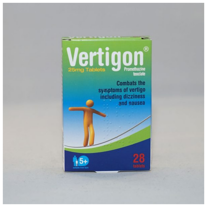 Vertigon 25mg 28 Tablets | Vertigon UK