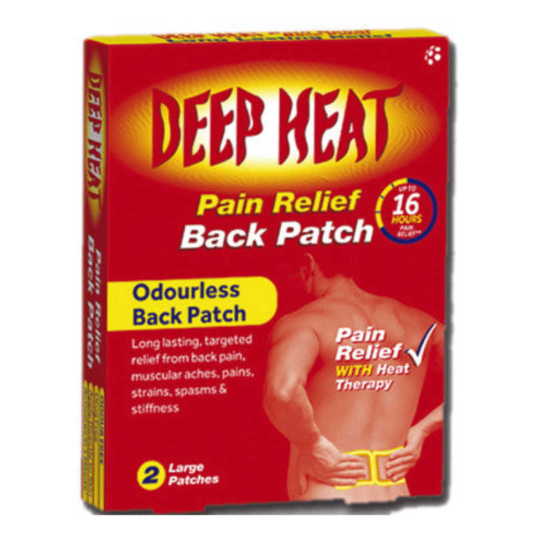 Deep Heat Patch Back Pain Patches | Back Pain Relief