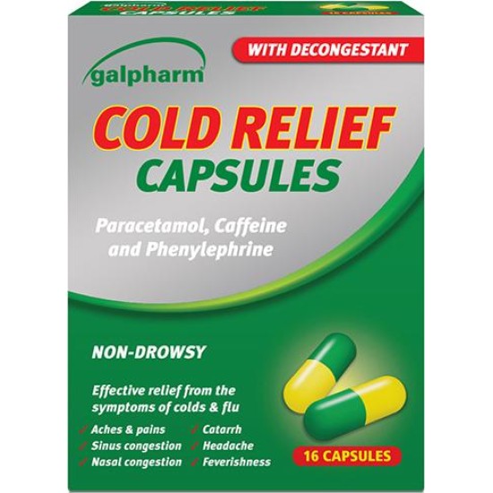 Buy Galpharm Cold Relief -16 Capsules online in uk