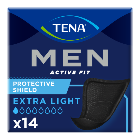 Buy TENA Men Active Fit Protective Shield - Extra Light Online In UK
