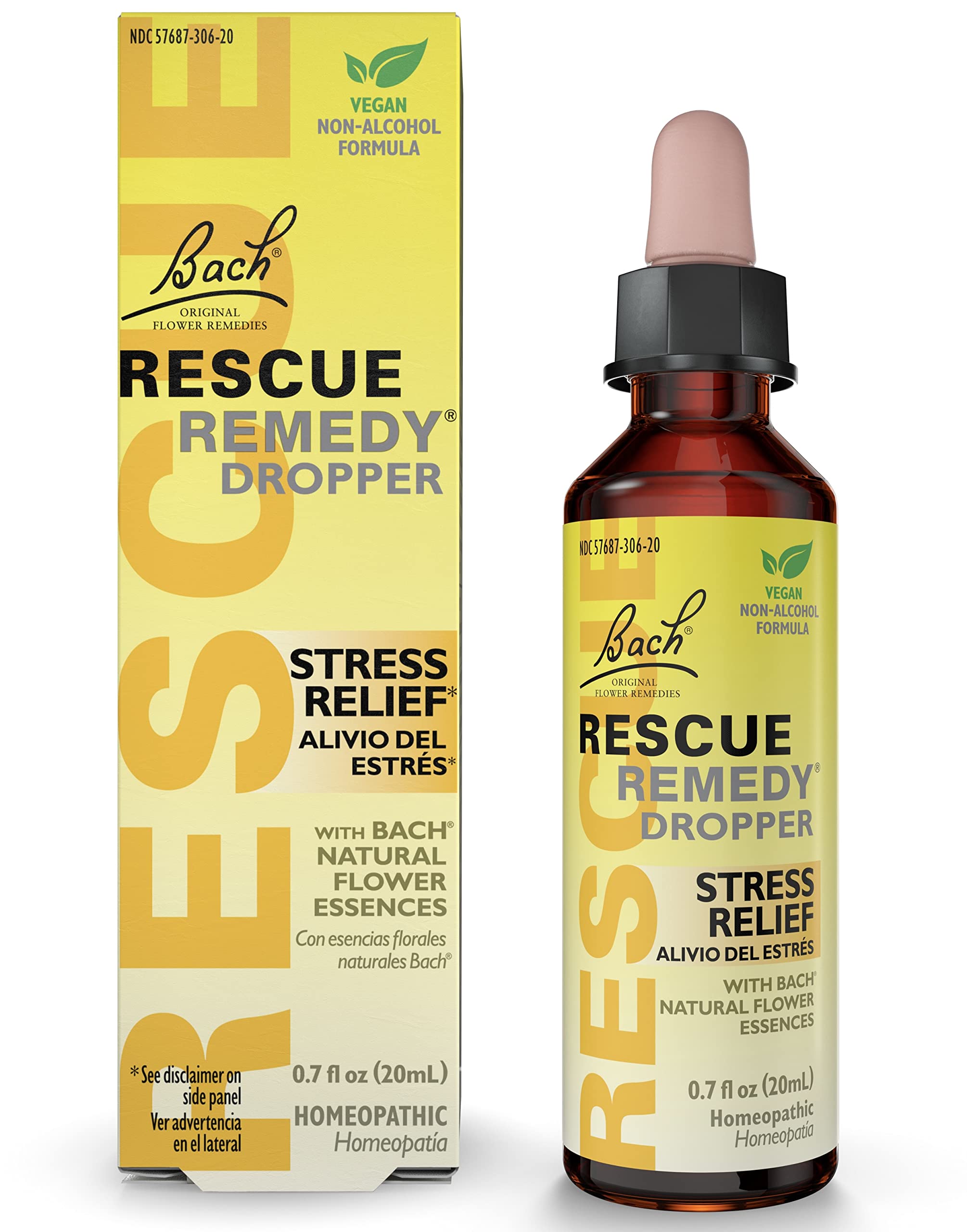 Buy Bach Rescue Remedy Dropper 20ml Online in Uk