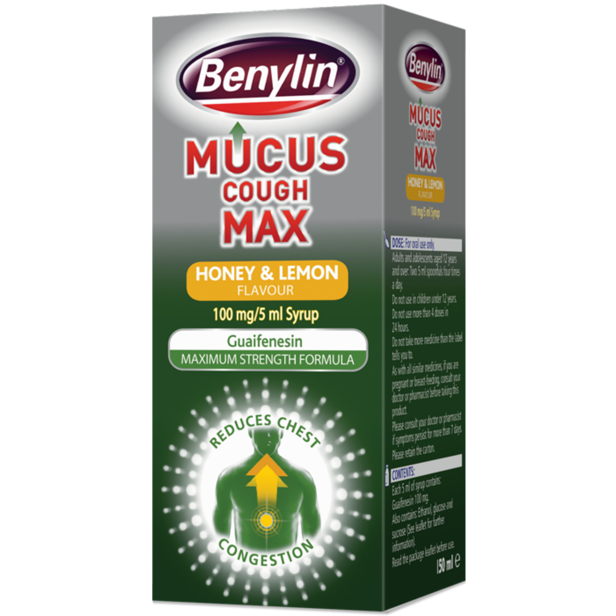 Benylin Mucus Syrup 150ml | Cough Syrup