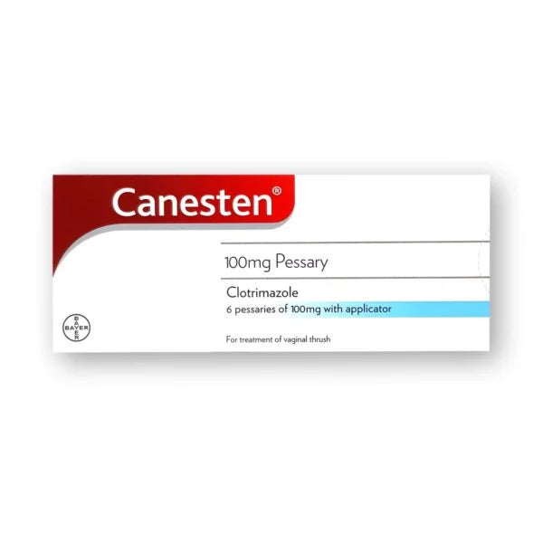 Canesten Vaginal Tablets Clotrimazole 100mg 6
