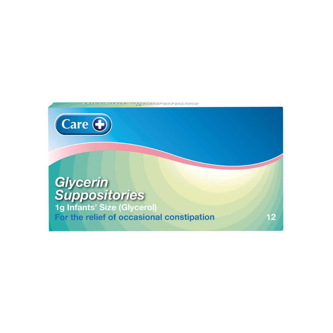 Care Glycerin Suppositories 1g Infants' Size | Glycerin Suppository