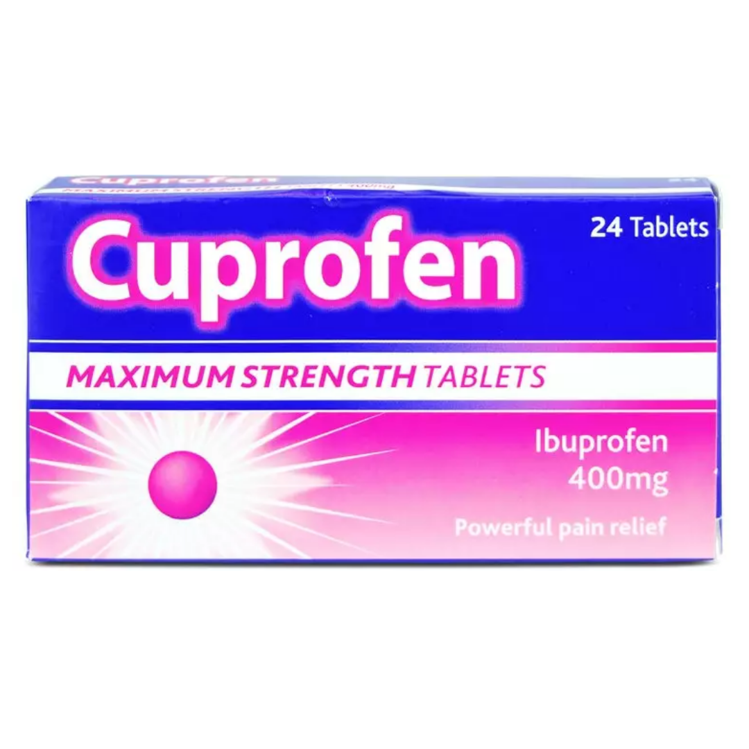 Cuprofen Maximum Strength 24 Tablets | Ibuprofen Medicine