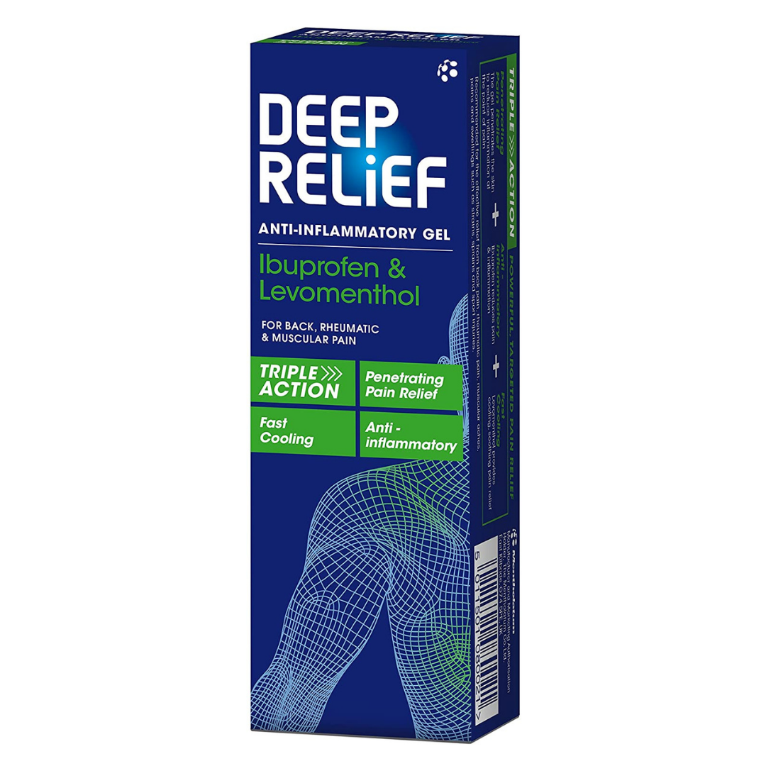 Deep Relief Anti-Inflammatory Gel 50g | Back Pain Relief Gel