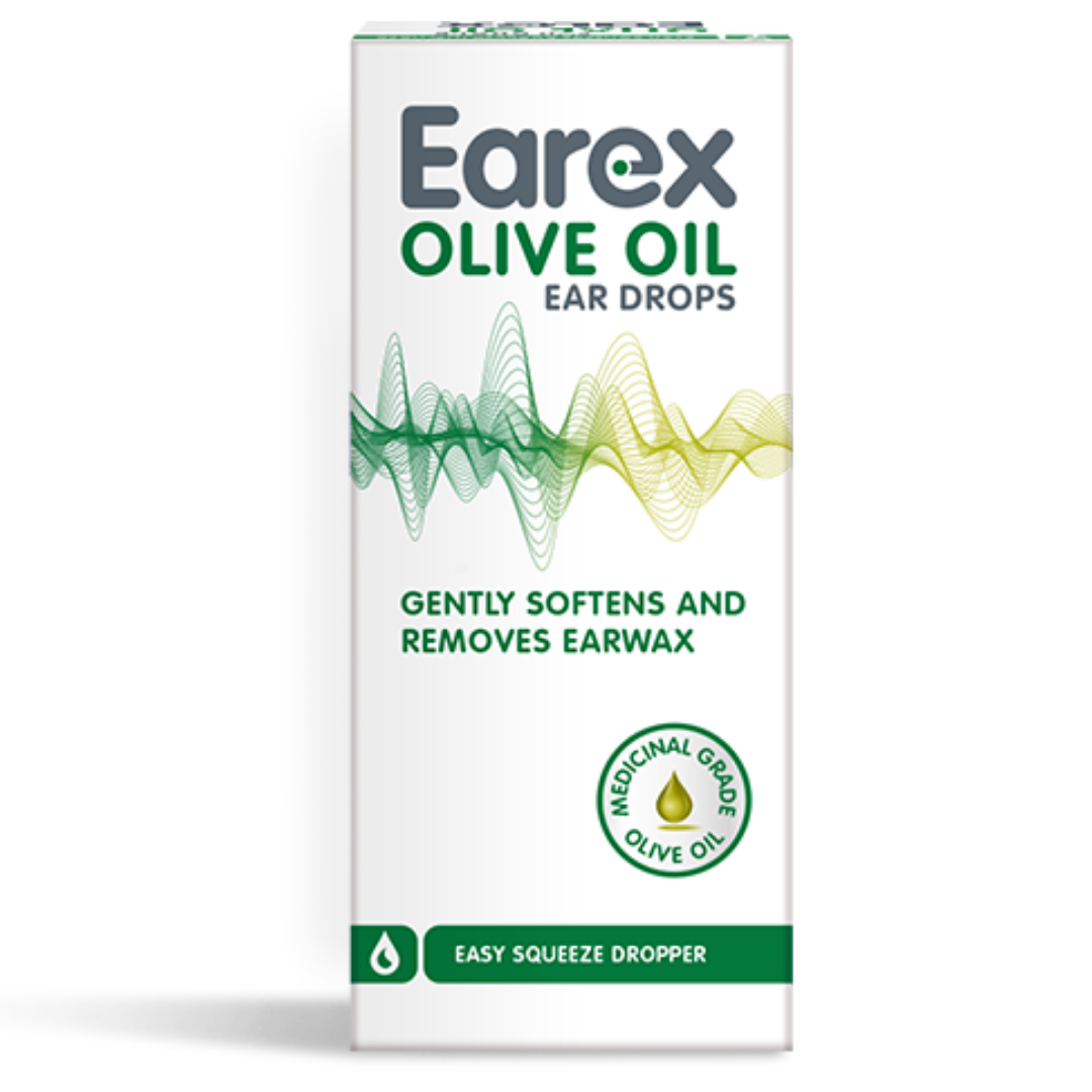 Buy Earex Olive Oil Ear Drops 10ml Online At Pharmazon Direct