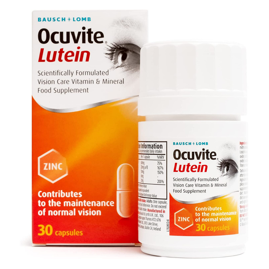Ocuvite Lutein 30 Capsules | Ocuvite Capsules