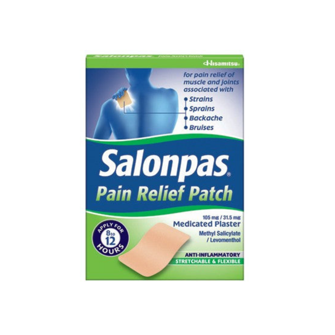 Best Salonpas Pain Relief Patch Pack - 3 (A)