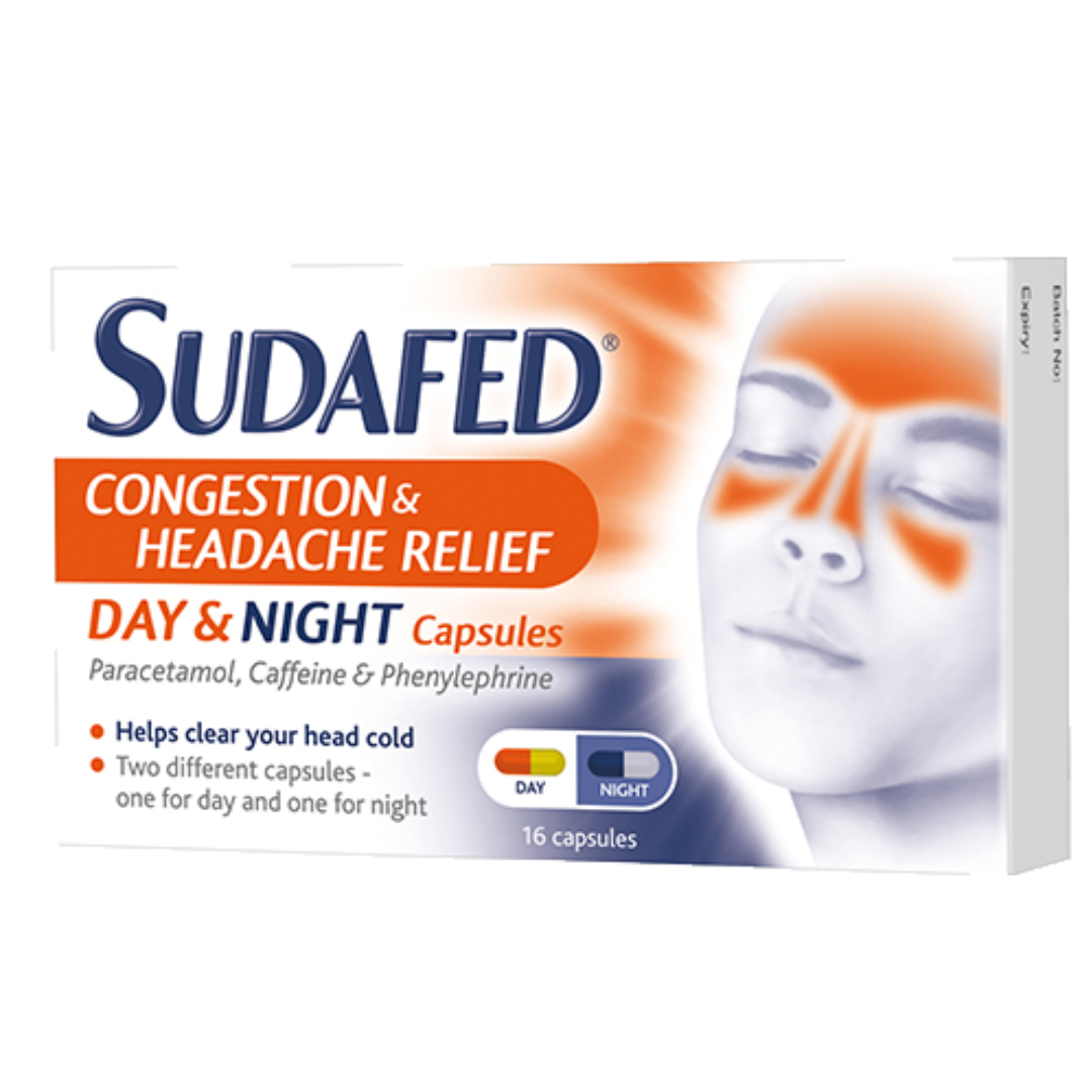 Sudafed Medication | Sudafed Congestion & Headache Relief