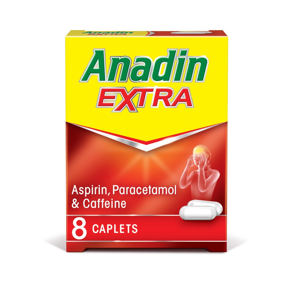 Buy Online Anadin Extra Pain Relief - 8 Caplets (N)