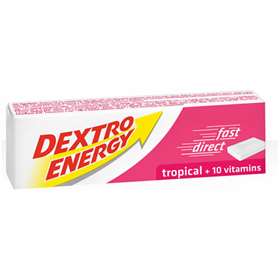 Buy Dextro Energy Tropical Plus 10 Vitamins 14 Dextrose Tablets