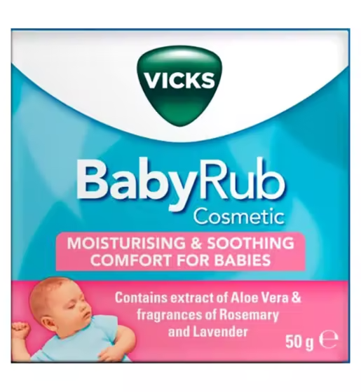 Vicks babyrub 50g | Next Day UK Delivery