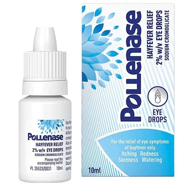 Buy Online Pollenase Hayfever Relief Eye Drops 10ml In UK