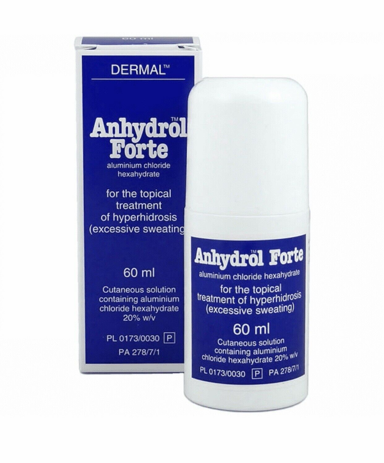 Anhydrol Forte Spray | Dermal Anhydrol Forte Roll On 60ml
